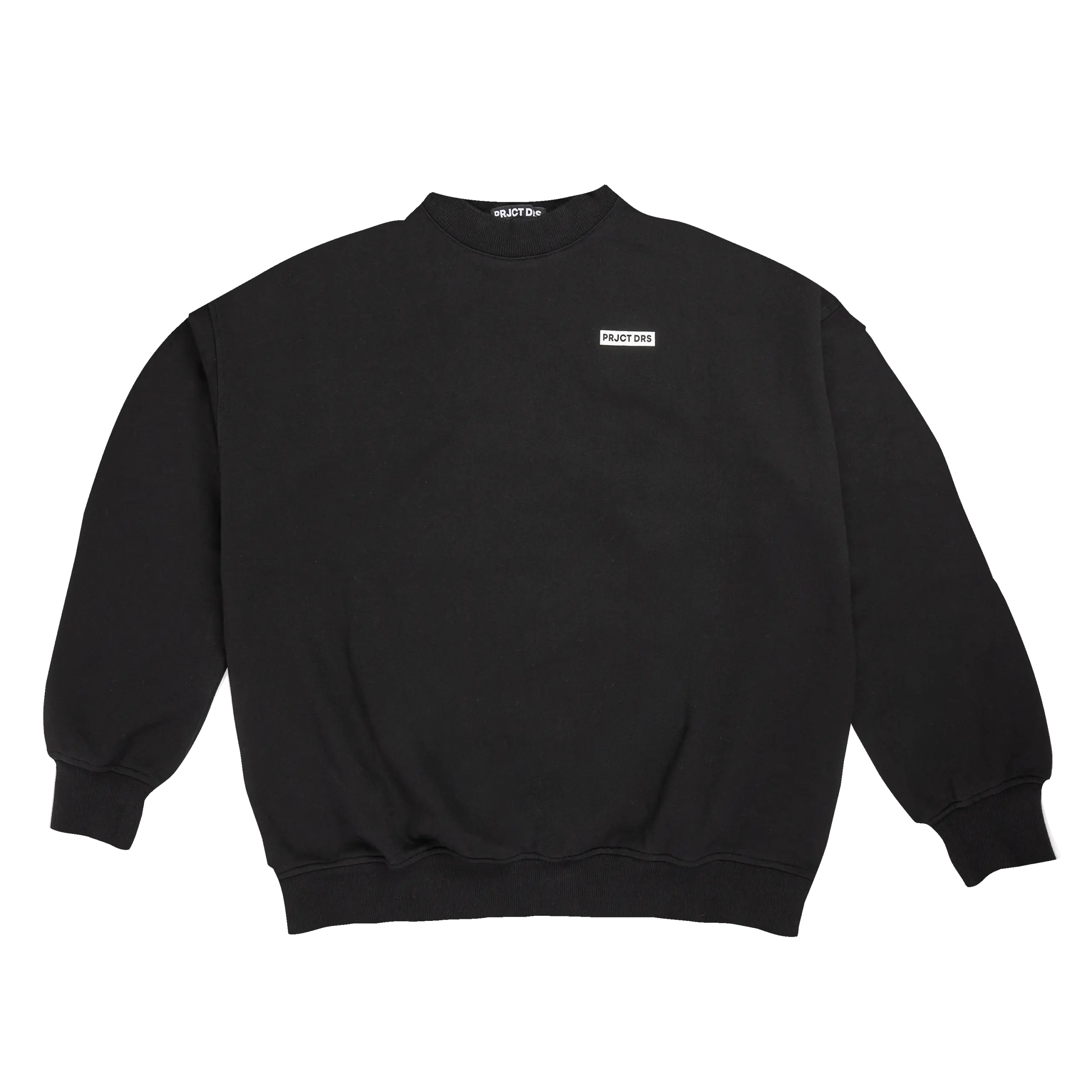 TRACK Essential Crew Neck - Black - PRJCT DRS