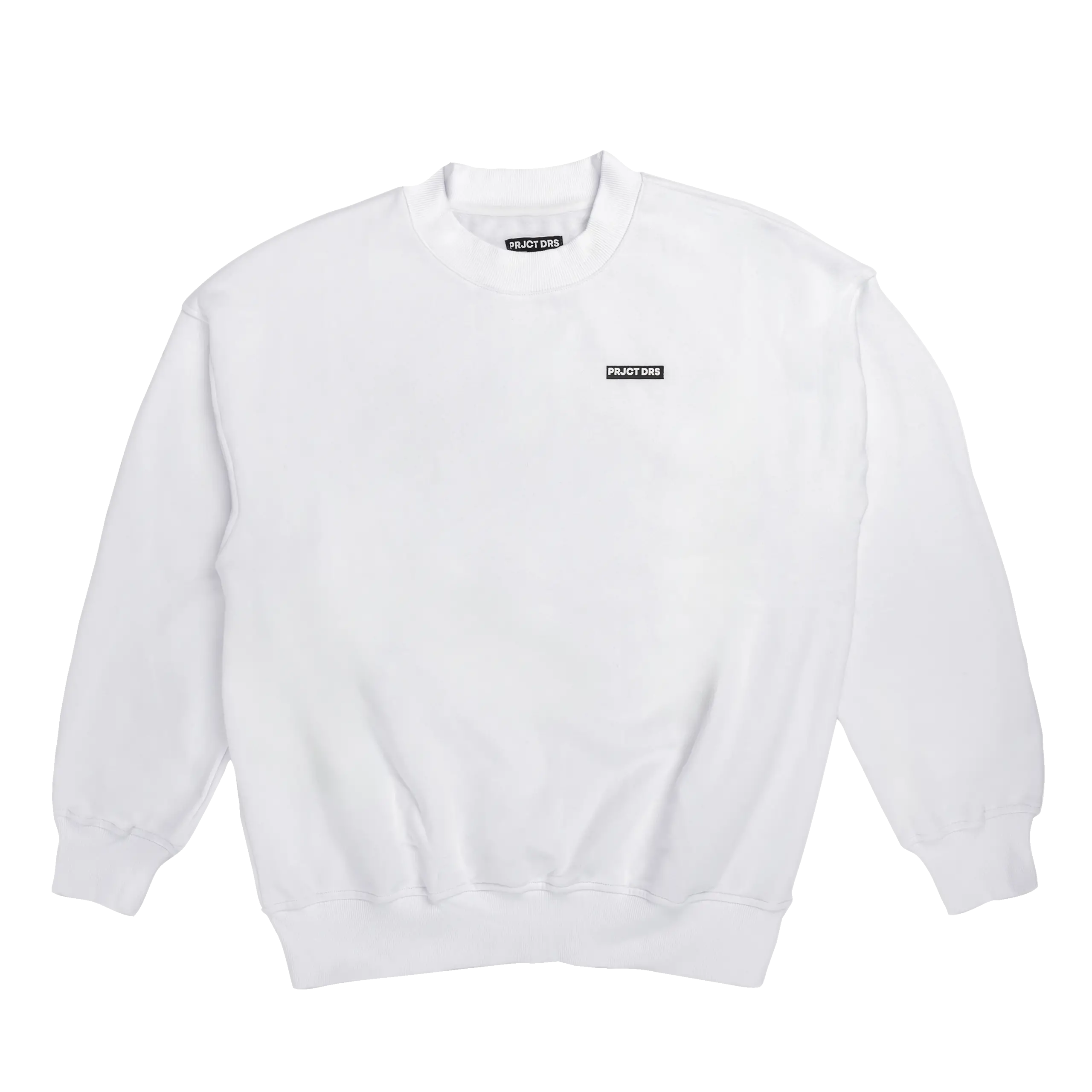 TRACK Essential Crew Neck - White - PRJCT DRS